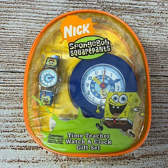 Nickelodeon | Wearables | Rare Nick Spongebob Squarepants Time Teacher ...